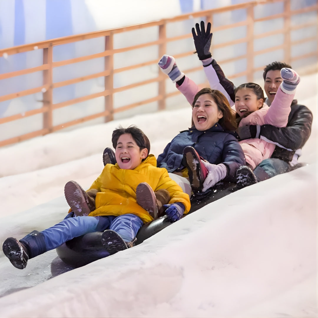 1 Hour Snow Play With Dyed Ice Playground (Snow City) – UPlay